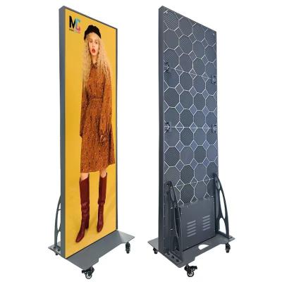 China IP31 SMD Indoor Poster LED Display 640x1920mm Cabinet with 150000 Hours Lifespan and 1920-3840Hz Refresh Rate for sale