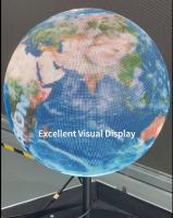 China LED Ball Display 360° Spherical Screen with Custom Diameter Options and HD Visual Technology for Commercial Advertising for sale