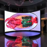 China 1R1G1B Indoor Flexible LED Curtain Screen - 2121 LED Technology, IP65/IP66 Rated, 100,000+ Hour Lifespan for sale
