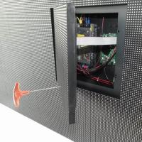 China 4mm Fine Aluminum LED Screen Module IP65 - 320x320mm Panel with 6500CD/㎡ Brightness for Outdoor Displays for sale