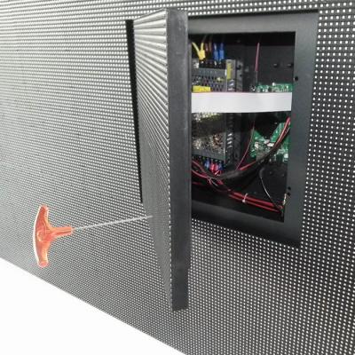 China 4mm Fine Aluminum LED Screen Module IP65 - 320x320mm Panel with 6500CD/㎡ Brightness for Outdoor Displays for sale