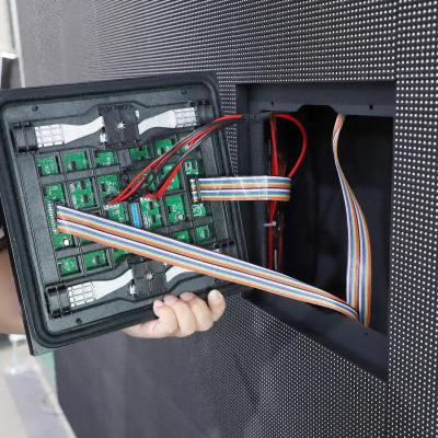 China 6500nits Ultra Brightness Front Service LED Module for Outdoor Advertising - 320x160mm IP65 Rated for sale
