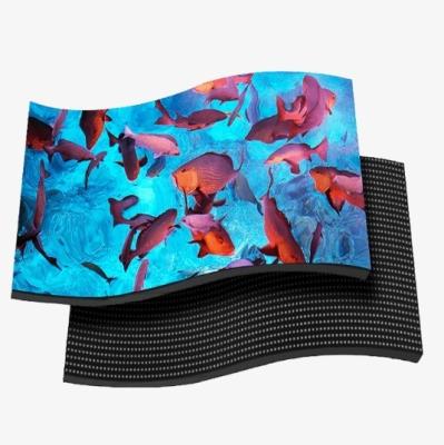 China Flexible Curved LED Module Screen P1.25-P5 with 1920-3840Hz Refresh Rate for Indoor Visual Displays for sale