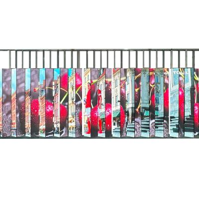China OEM Outdoor Street Pole LED Display - Double Side IP65 Video Wall with 4G Cloud Control for sale