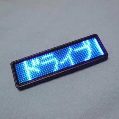 China Maxcolor BL1248 Bluetooth LED Name Badge 93x30mm Display with IP31 Rating and 100,000+ Hour Lifespan for sale