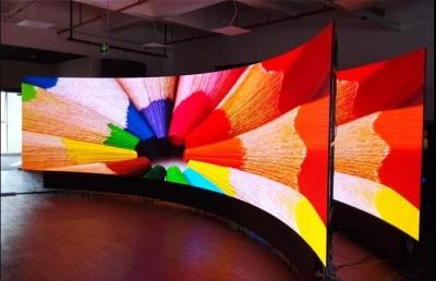 China P4 Flexible LED Module with 1/24 Scan Way and ≥1920Hz Refresh Rate for Indoor Digital Displays for sale