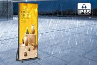 China SMD1515 Outdoor Poster LED Display 56kg Cabinet 380W/m2 for Advertising for sale
