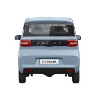 China Sleek 4 Seater Mini EV Cars Powered Wuling Hongguang Vehicles for sale
