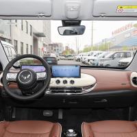 China Adult Compact Mini EV Cars Safety 4 Seater Electric Vehicle Wuling for sale