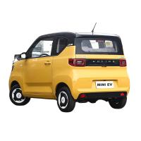 China China Mini Car 4 Seater Hatchback 3 Door Electric Car Pure Yellow for sale