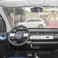China Stylish pure Mini EV Cars Wuling Hongguang safety 4 seater small car for sale