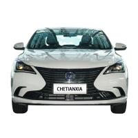 China White Changan Used Car 4 Wheel 4 Door Small Car Pure Electric for sale