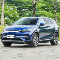 China New Energy Luxury Electric Vehicles 4 Wheel 7 Seater EV Car Medium BYD Tang for sale