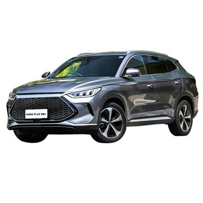 China Automobile BYD Used Cars 5 Seater New Energy Hybrid EVs Song Plus Flagship for sale