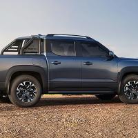 China Gear Wheel Drivetrain BYD Shark Pickup Truck Electric EV Car 5-door 5-seat design for sale