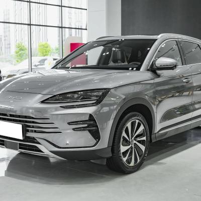 China BYD Song Plus DM-I 5-Seat 5-Door SUV EV Auto with Top Speed of 170Mph Dark Interior for sale