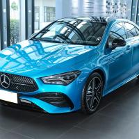 China Used Mercedes Benz CLA 200 Sedan Automotive Vehicle With Electirc Fuel Type for sale