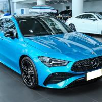 China Used Mercedes Benz CLA 200 Sedan Automotive Vehicle With Electirc Fuel Type for sale