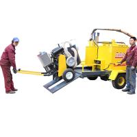China Easy Driving 500L Concrete Road Crack Sealing Machine with Yanmar Diesel Engine for sale