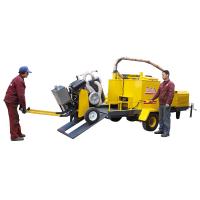 China Bridge Repair Asphalt Patching Equipment , 60km/H 220V Hot Rubber Crack Filler Machine for sale