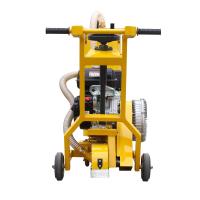 China 13HP Hand Push Pavement Road Grooving Machine Dust Reducing for sale