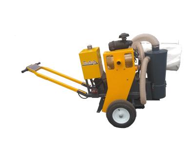 China 25HP Asphalt Pavement Road Grooving Machine Vacuum Cleaning for sale