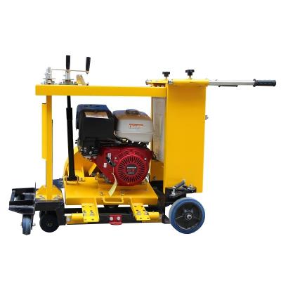 China Mobile Bitumen Road Cutting Machine , Sphere Grooving Cement Cutter Machine for sale
