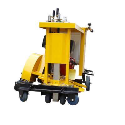 China Extensible Handle Cement Cutter Machine , Dia1200mm Road Groove Cutting Machine for sale
