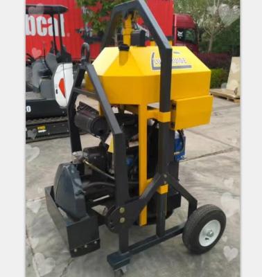 China Hydraulic 25hp Pavement Cutter Machine , Round Manhole Concrete Cutting Equipment for sale