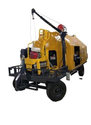 China Diesel Road Pothole Repair Machine , 800L 1000L Asphalt Recycling Equipment for sale