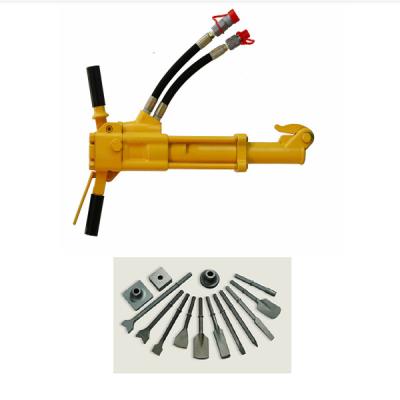 China Railway Maintenance 120J Cement Breaker , 20Lpm Heavy Duty Breaker for sale