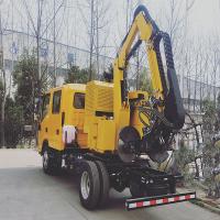 China 360D H500mm Truck Mounted Hedge Cutter Machine To Cut Tree Branches for sale