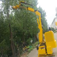 China 360 Degrees Compact Tractor Hedge Cutter , Telescopic Pto Hedge Trimmer for sale