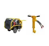 China Asphalt Cutting Hydraulic 120J Demolition Jack Hammer Hard Work Use for sale