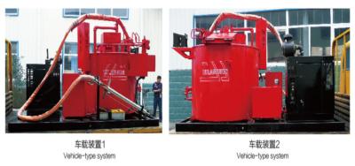 China 400t/h Asphalt Road Crack Sealing Equipment 600L Hot kettle volume for sale
