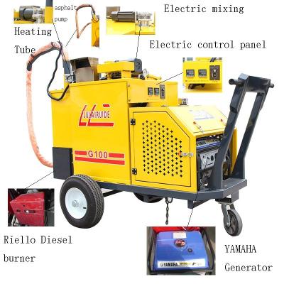 China LLRD-G100 Road Surface Asphalt Concrete Joint Crack Sealing Machine for sale