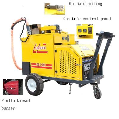 China 40Min Melting Asphalt Road Crack Sealing Machine For Paving 100L Tank for sale