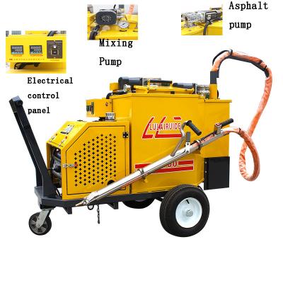 China Asphalt Pavement Road Crack Sealing Machine Self Propelled 100L for sale