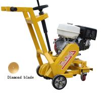 China Hand Push Asphalt Concrete Pavement Grooving Machine 9.6kw for sale