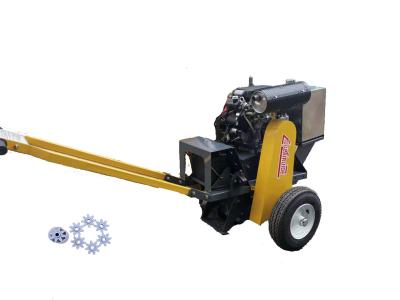 China GX690 Gasoline Engine Road Grooving Machine Dust Removal Width 50mm for sale