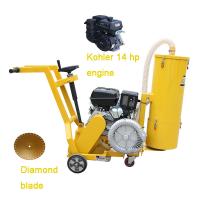 China 13PS Hand Push Pavement Dust Reducing Slotting Machine for sale