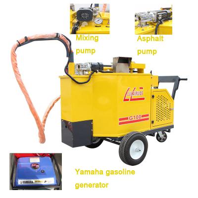 China Road Crack Sealing Machine Concrete And Asphalt Road Machinery With Yamaha Generator for sale
