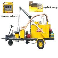 China Construction Concrete Asphalt Road Crack Sealing Machine 500L for sale