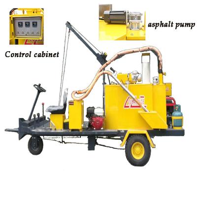 China Construction Concrete Asphalt Road Crack Sealing Machine 500L for sale