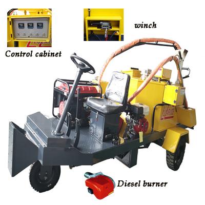China Heat Asphalt Sealant Road Crack Sealing Machines 500L for sale