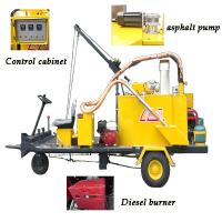 China 500L Capacity Asphalt Crack Repair Machine Hydraulic Mixing for sale