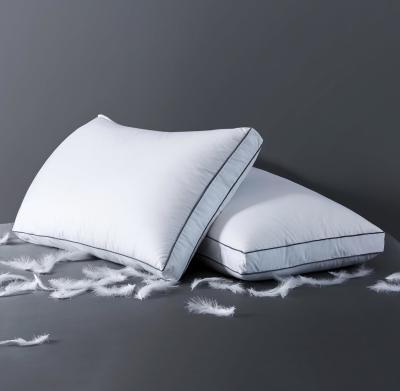 China Layered Support Pillow Soft Skin Friendly Fabric Durable Construction Everyday Comfort 50x70cm for sale