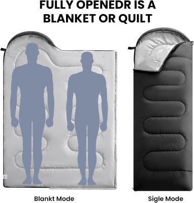 China RDS-Certified 90% White Duck Down Sleeping Bag 20D 420T Waterproof Shell for sale
