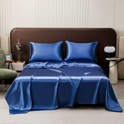 China Sheet set (90gsm silky smooth satin,10cm hem and 1cm binding   ) for sale
