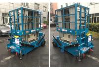 China 160 kg Load Capacity Hydraulic Lift Ladder Multi Mast Motor Driven For Warehouses for sale